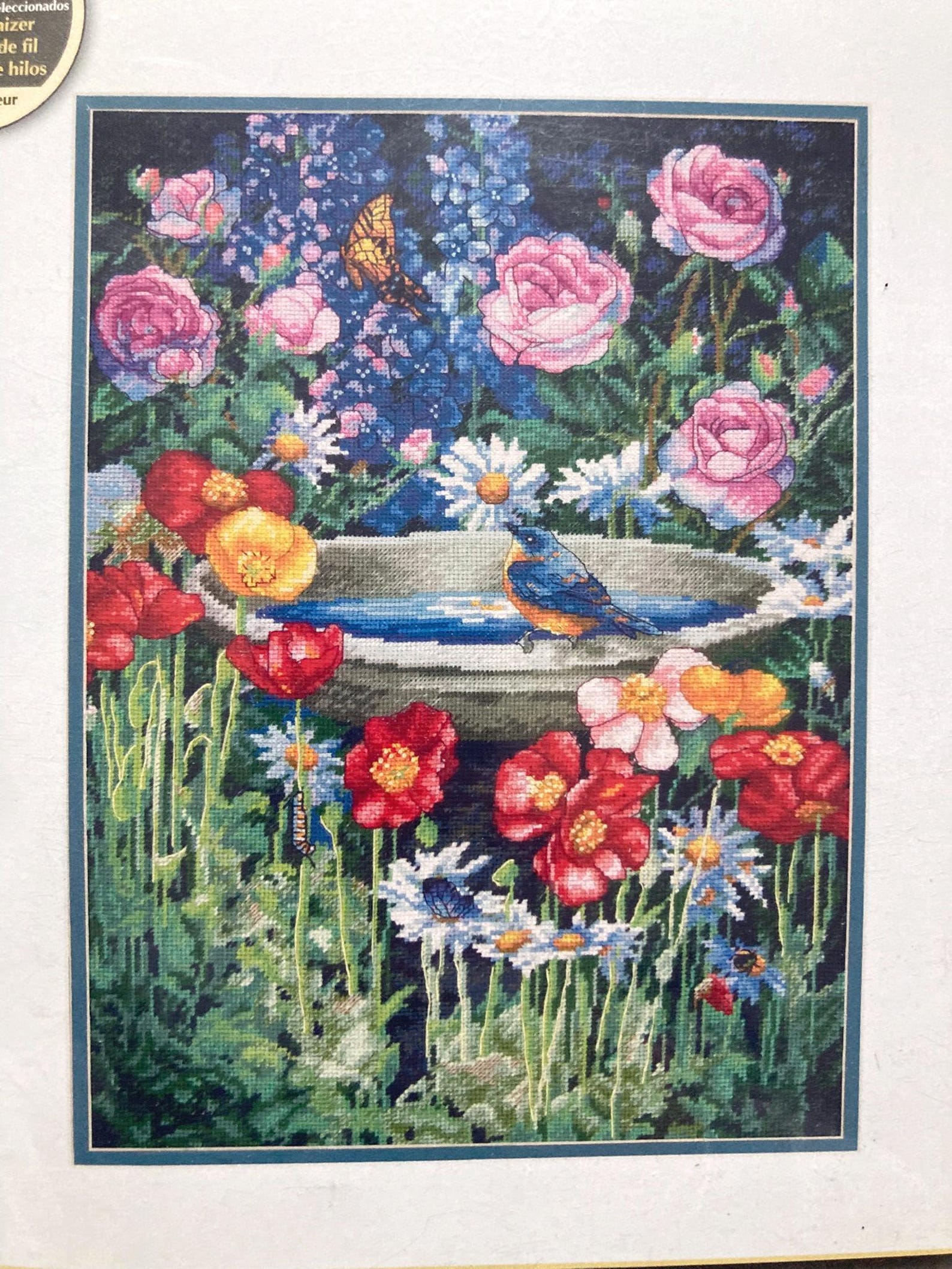 Dimensions Gold Collection Counted Cross Stitch Kit Garden Reflection ...