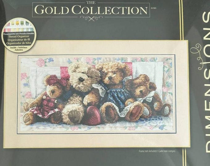 Dimensions Gold Collection Counted Cross Stitch Kit, A Row of Love ...