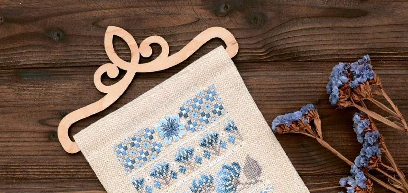 Hangers for Embroidery Design From Plywood 2 Pcs Wide 7.9IN (200mm ...