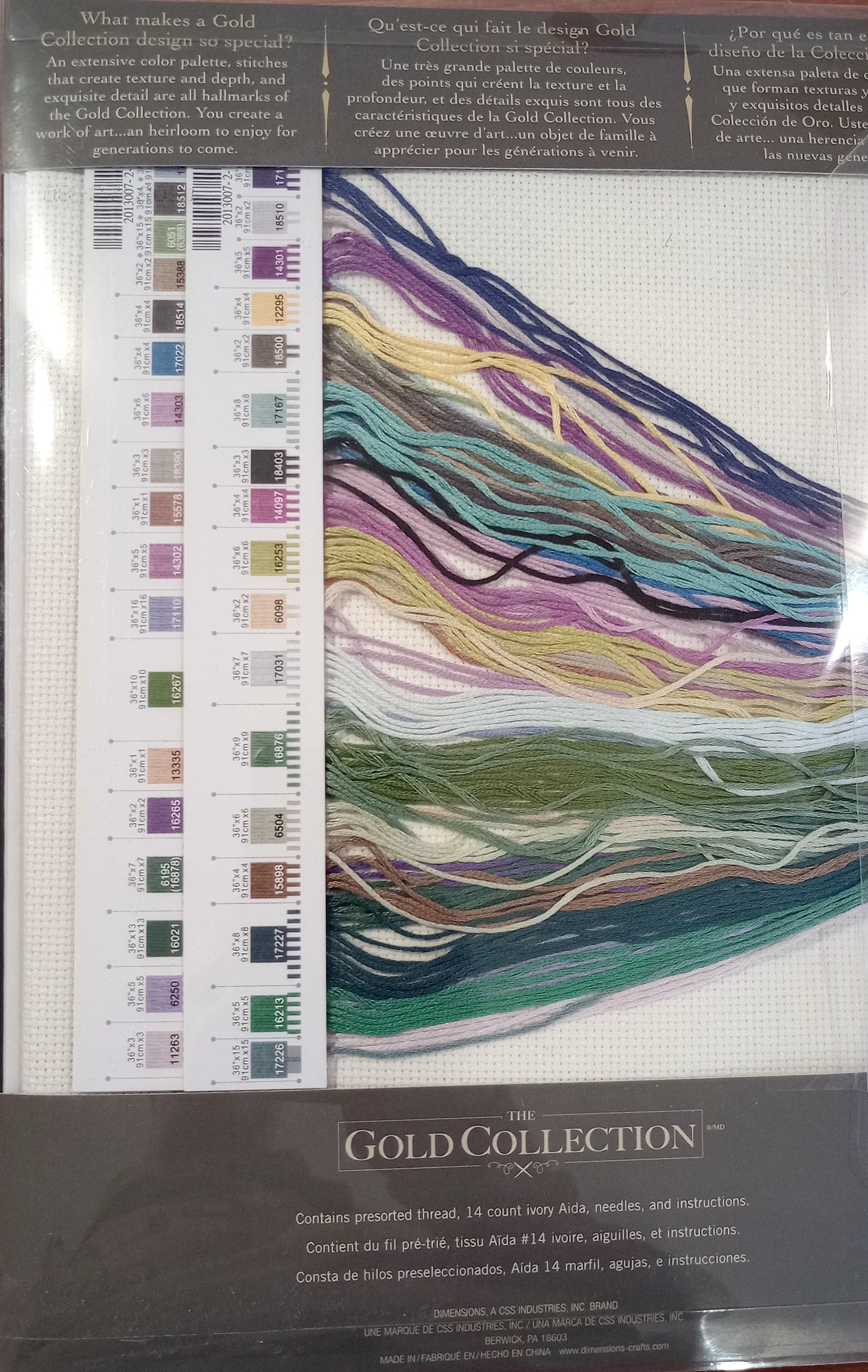 Dimensions Gold Collection Counted Cross Stitch Kit 16x12, Chickadees ...