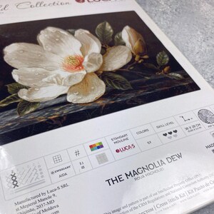 Cross Stitch Kit Luca-s Gold Collection - Magnolia Dew, B713 NEW 2025 ...