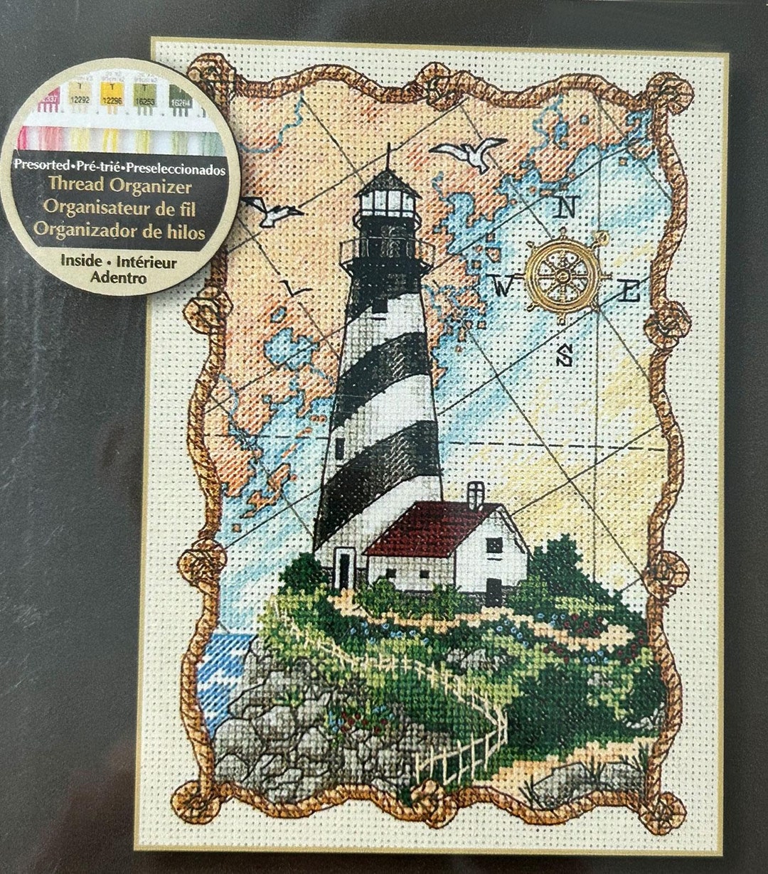 Dimensions Gold Collection Petites Counted Cross Stitch Kit, Mariner's ...