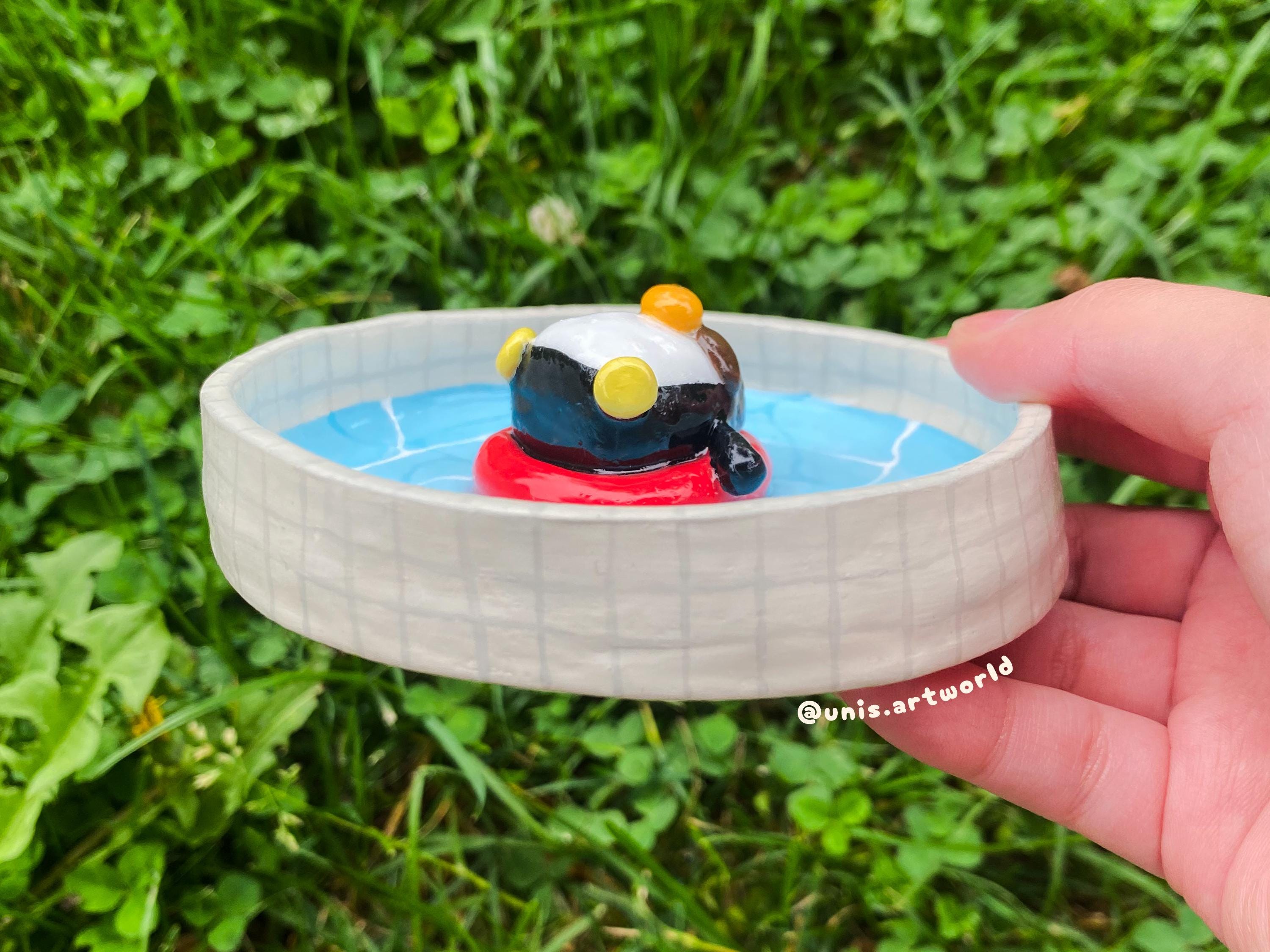 Chad's Collection: Chilling at the Pool | Clay Dish/ Trinket Tray ...