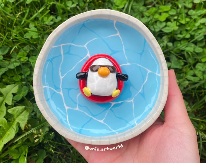Chad's Collection: Chilling at the Pool | Clay Dish/ Trinket Tray ...