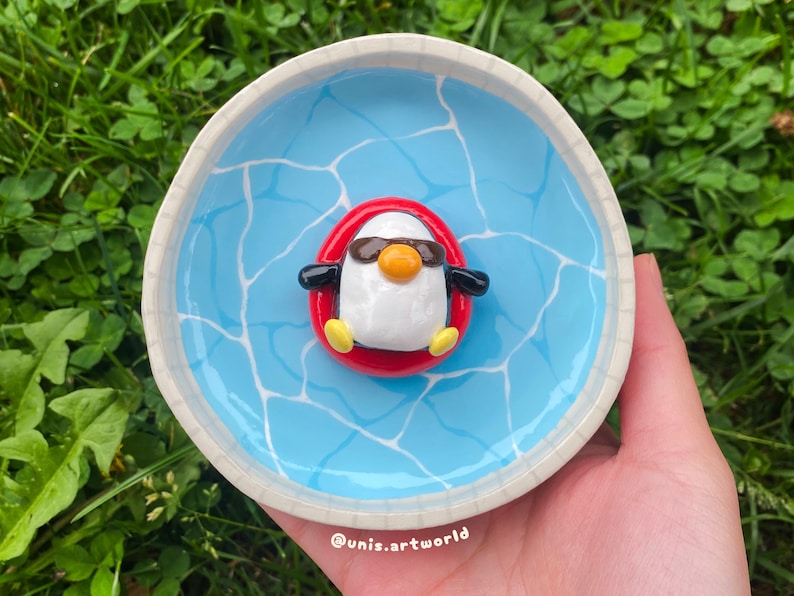 Chad's Collection: Chilling at the Pool | Clay Dish/ Trinket Tray ...
