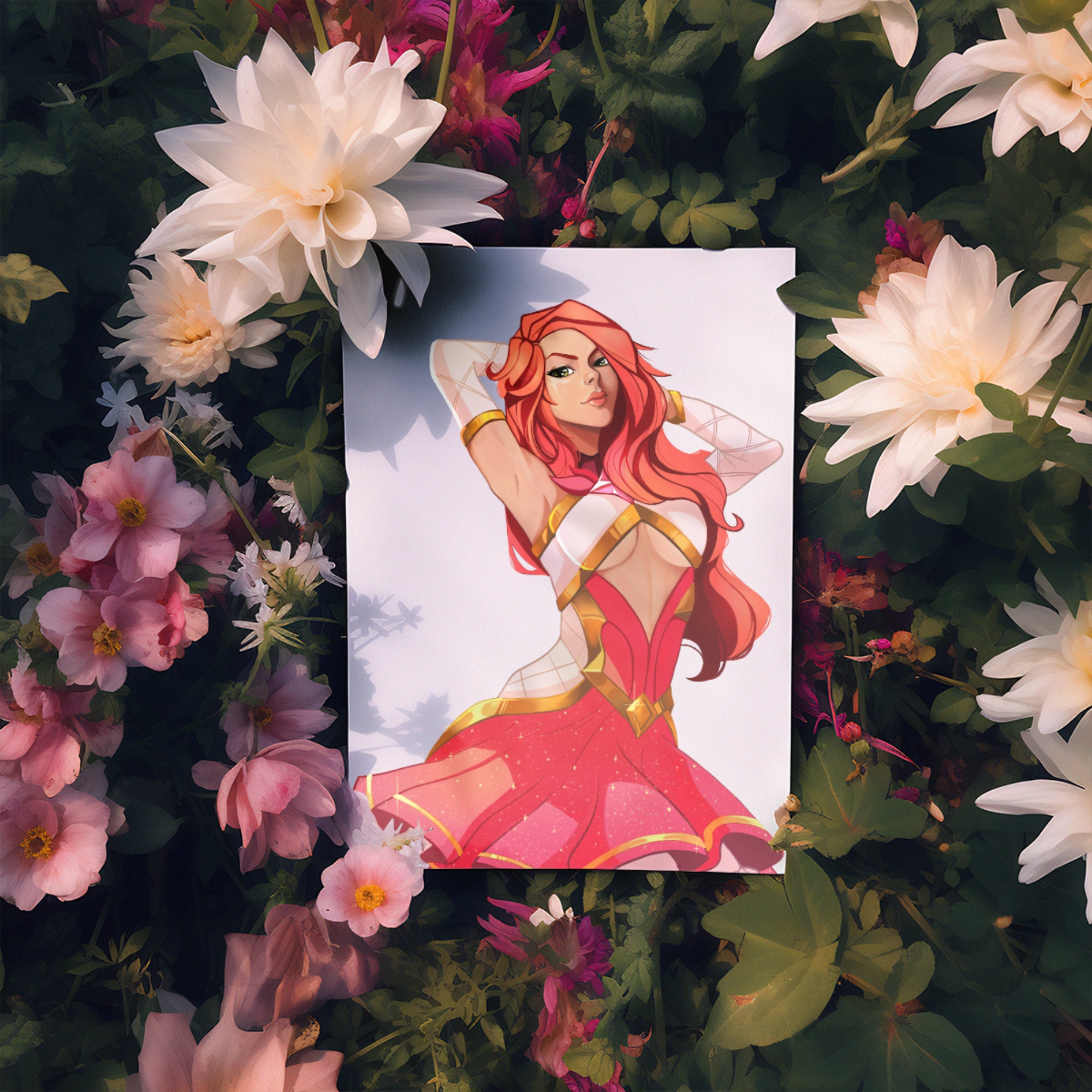 Star Guardian Miss Fortune PNG File League of Legends Fanart Digital ...