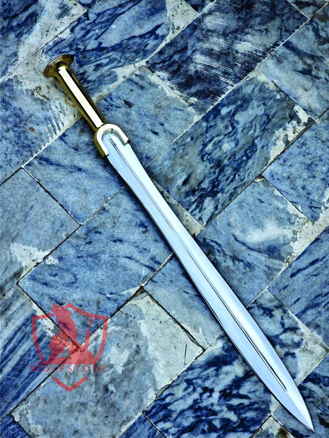 Percy Jackson Riptide Sword – Handmade Fantasy Sword With Leather ...