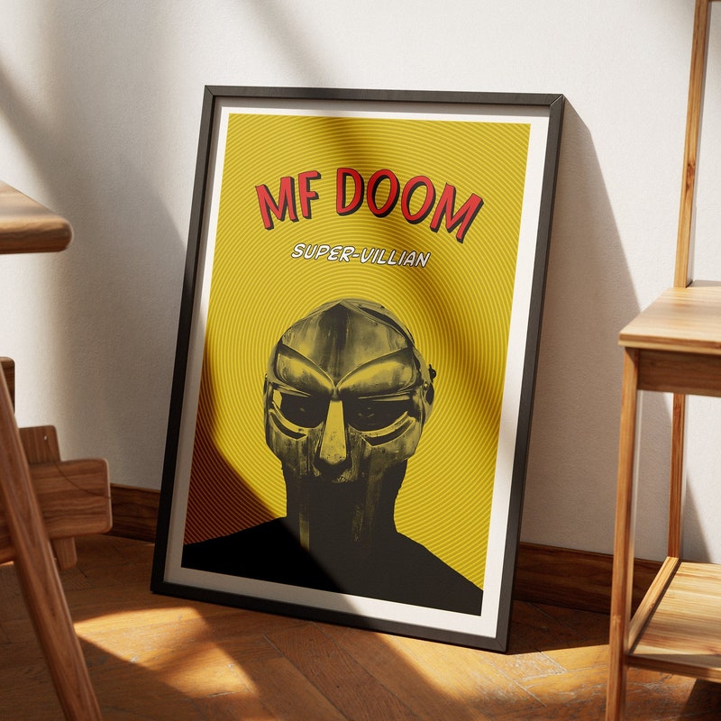 Mf Doom Poster - Etsy