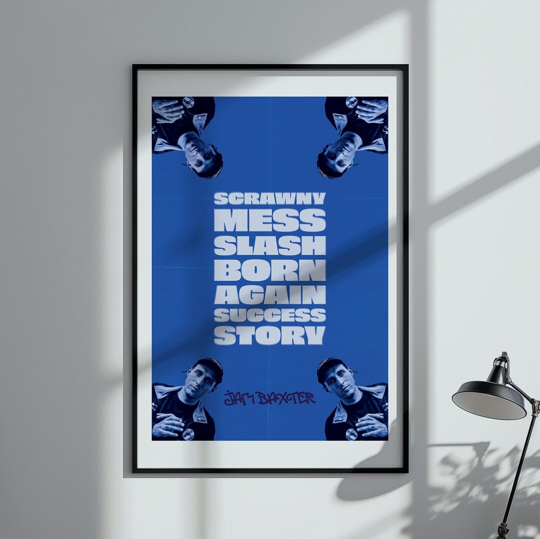 Jam Baxter Printable, UK Hip Hop Digital Download, High Focus Records ...