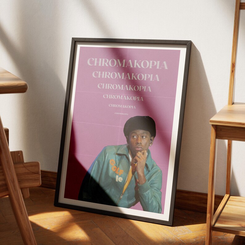 Tyler the Creator Printable, 'chromakopia' Digital Download, Hip Hop ...