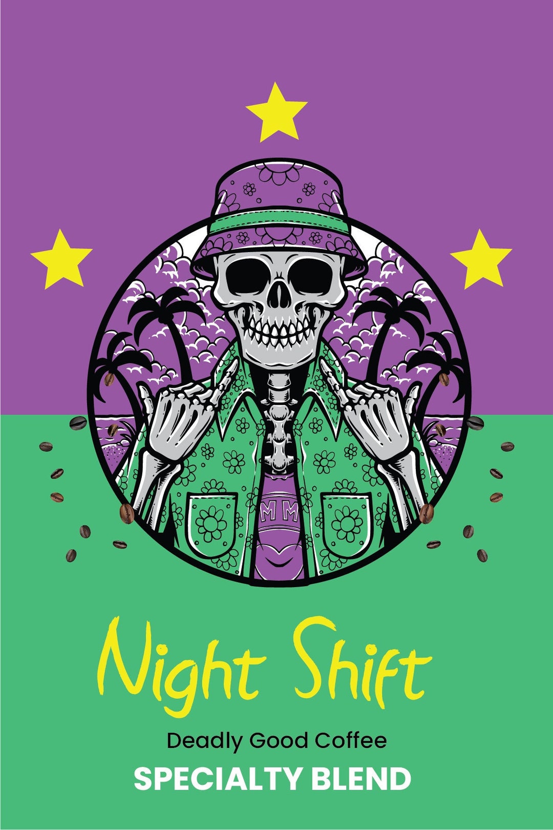 Night Shift Deadly Good Coffee - Etsy