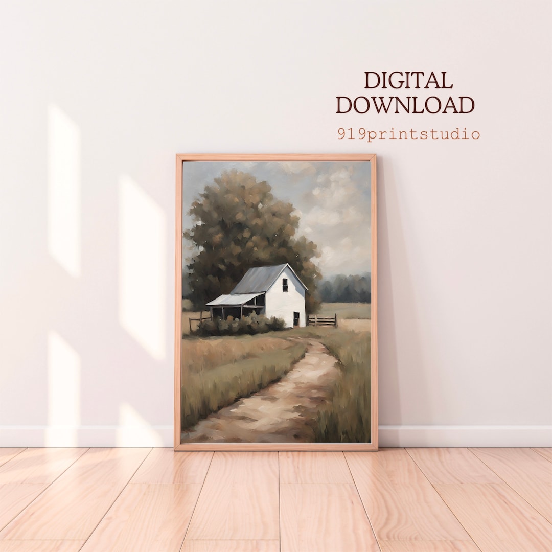 Rustic Barn Wall Art Print, Digital Download - Etsy
