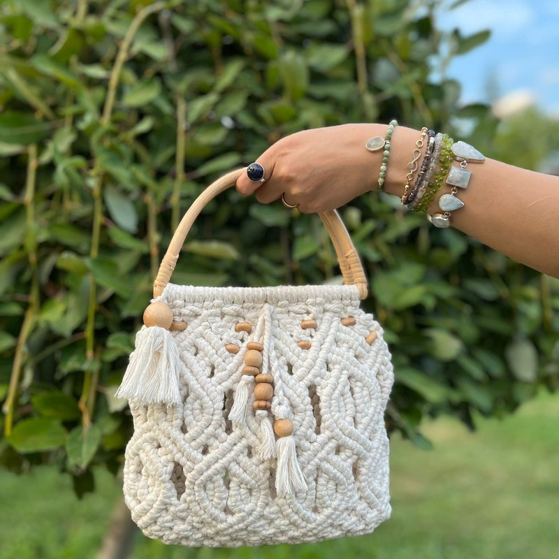 Macrame bag - Etsy España