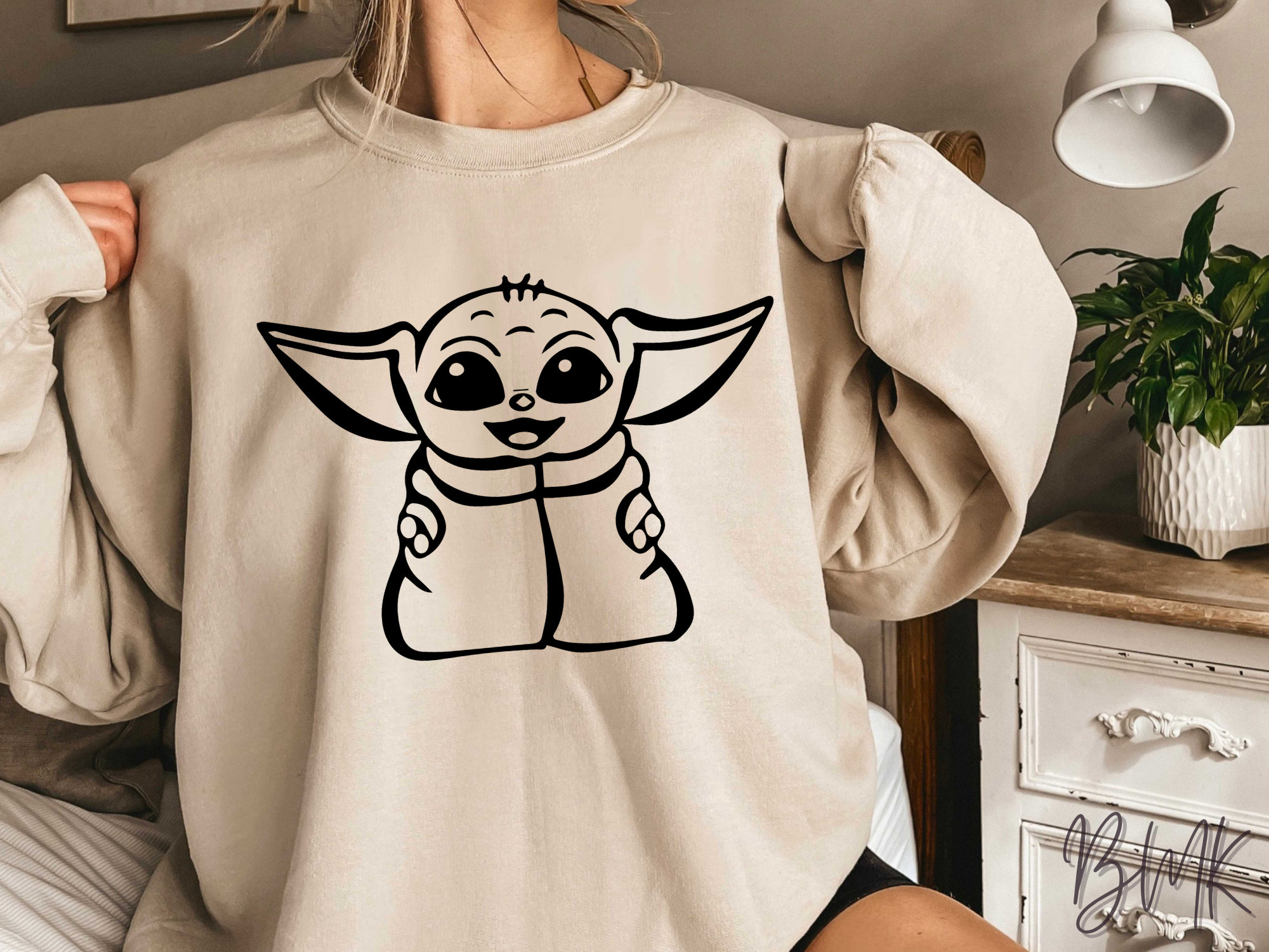 Baby Yoda Clipart PNG Bundle Sticker Sublimation Sublimate Space Wars ...