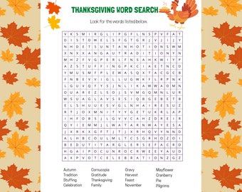 Thanksgiving Maze Puzzle Printable Labyrinth Kids & Adults - Etsy