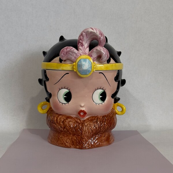 Rare Betty Boop Cookie Jar - Etsy