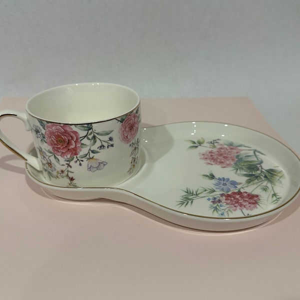 Snack Plate and Cup Sets - Etsy