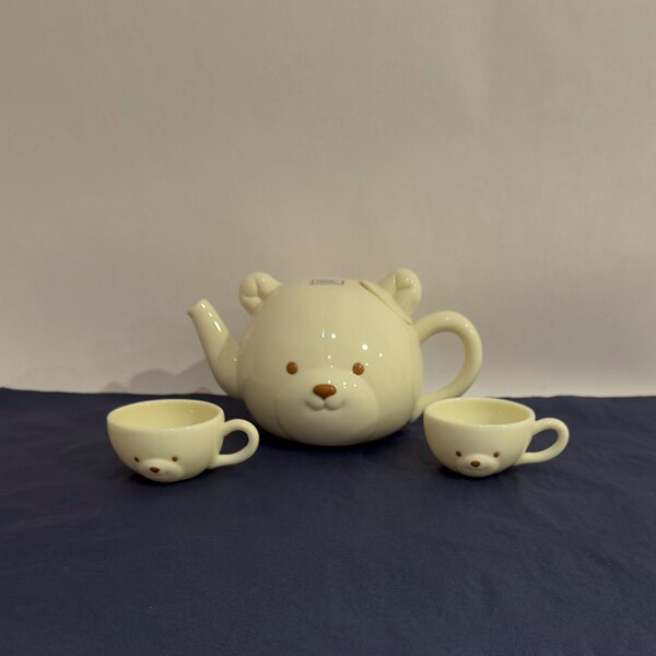 Bear Tea Set - Etsy