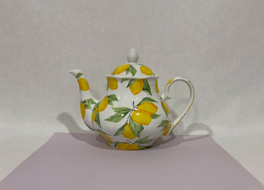 Kent Pottery Ashley Grace Collection European Porcelain Lemon Teapot - Etsy
