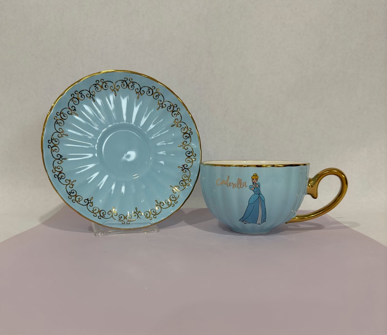 Disney Cinderella Enchanted Fairy Tale Teacup Princess Inspired Tea Cup ...