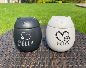 Engraved Pet Urns With Names and Dates，personalized Cremation Urns for ...