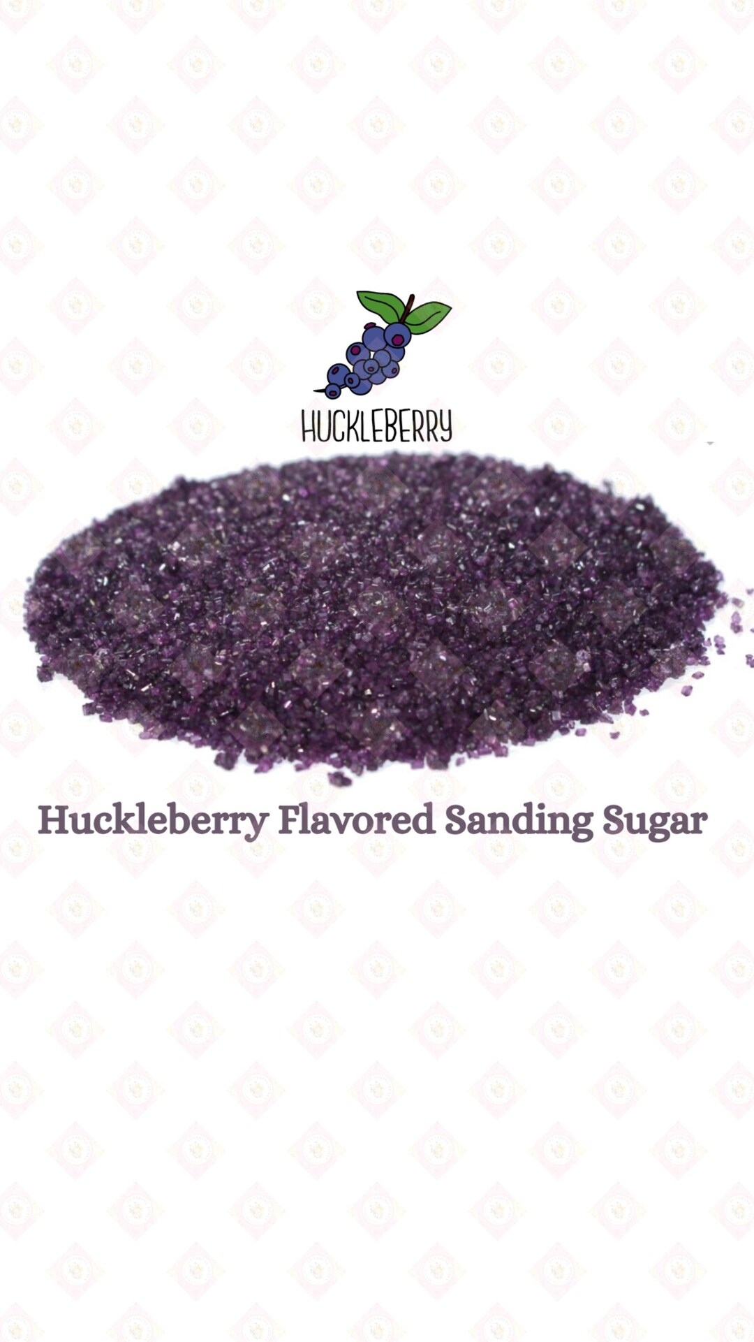 Huckleberry Flavored Sanding Sugar - Etsy