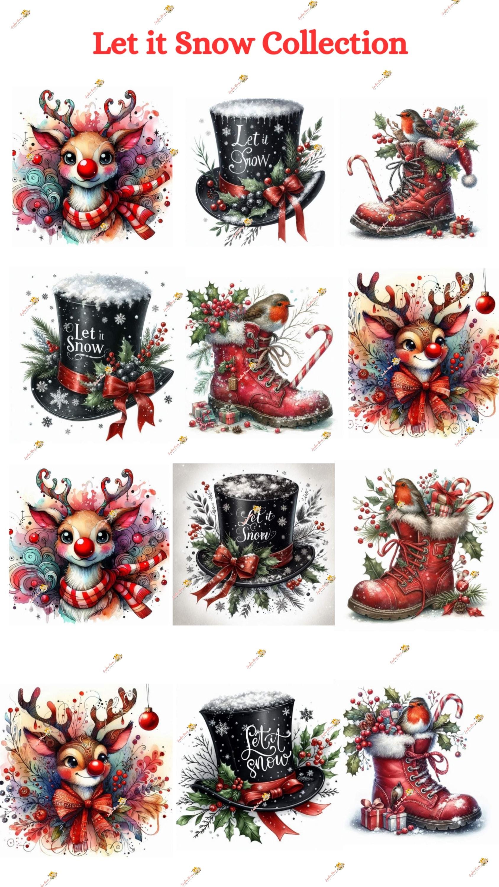 Let It Snow Collection 1 - Etsy
