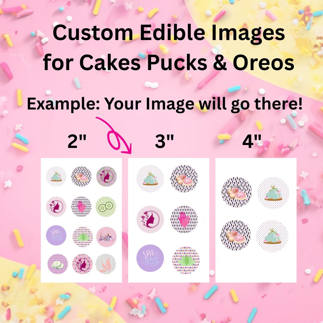 Custom Edible Images for Cakes, Pucks & Oreos – Personalized Cake ...