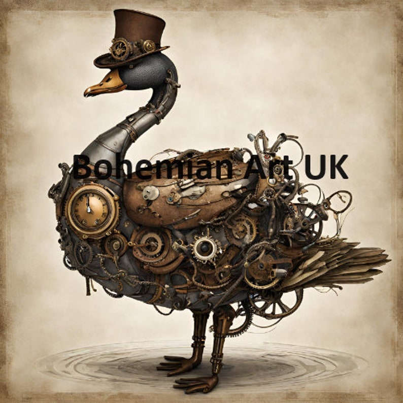 Steampunk Birds 10 Varieties of Birds - Etsy