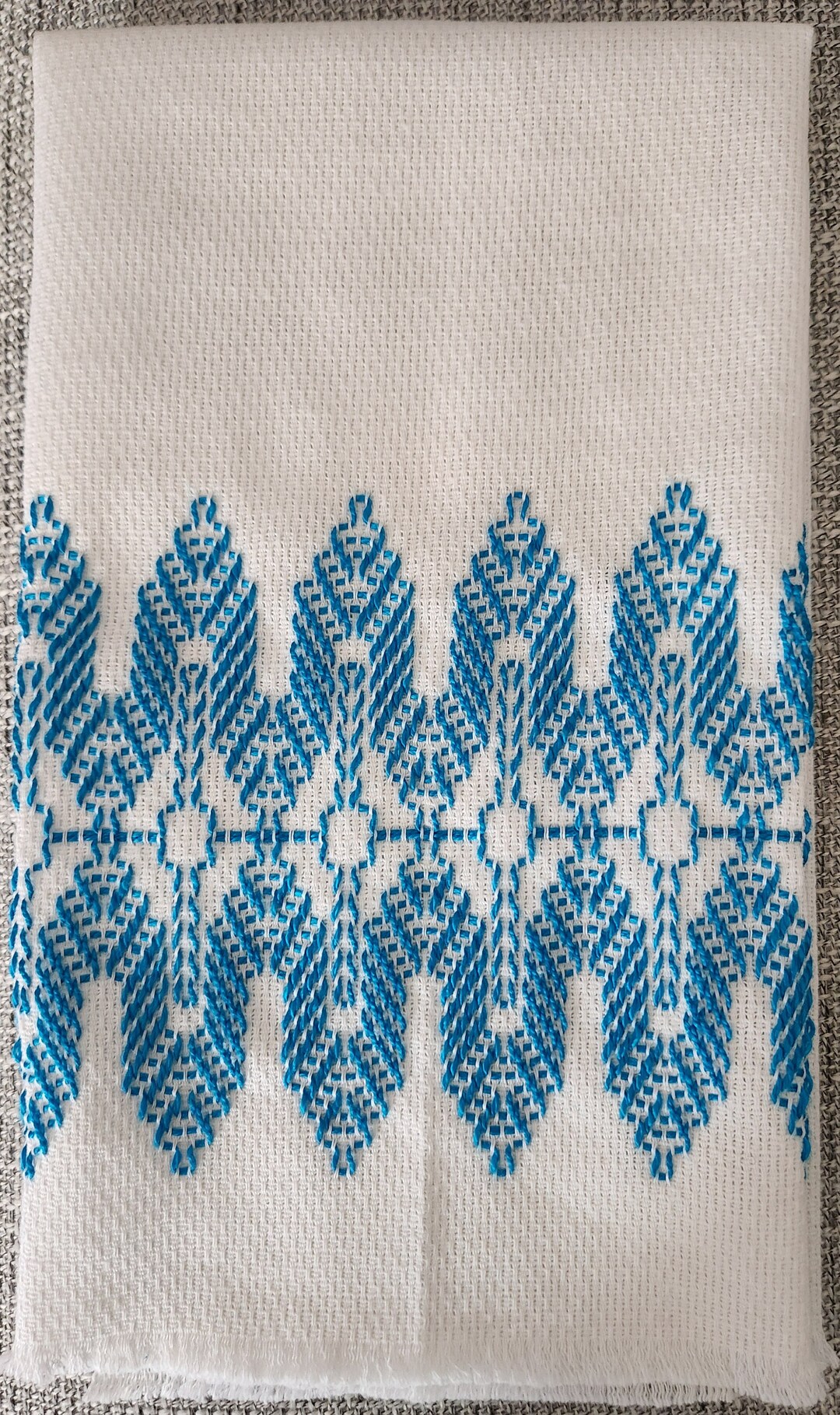 Huck Towel, Swedish Weaving, Decorative Towel, Tea Towel - Etsy