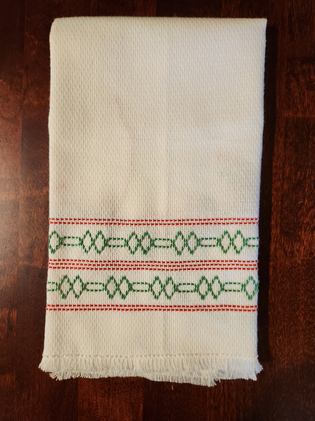 Huck Towel, Swedish Weaving, Decorative Towel, Tea Towel - Etsy