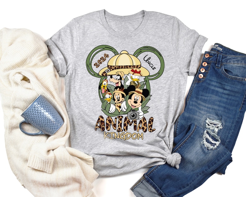 Disney Animal Kingdom 2026 Shirts, Disneyland Family Matching T-shirts ...