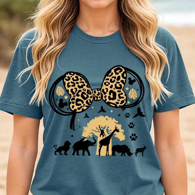 Chemises de famille Safari personnalisées Disney Animal Kingdom, t ...