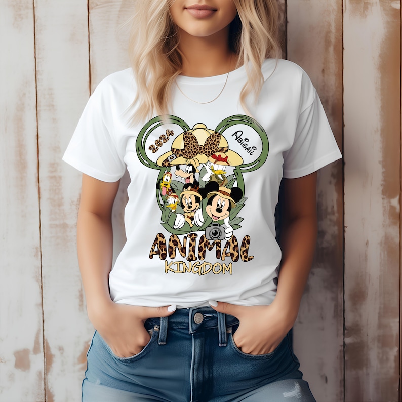 Disney Animal Kingdom 2026 Shirts, Disneyland Family Matching T-shirts ...