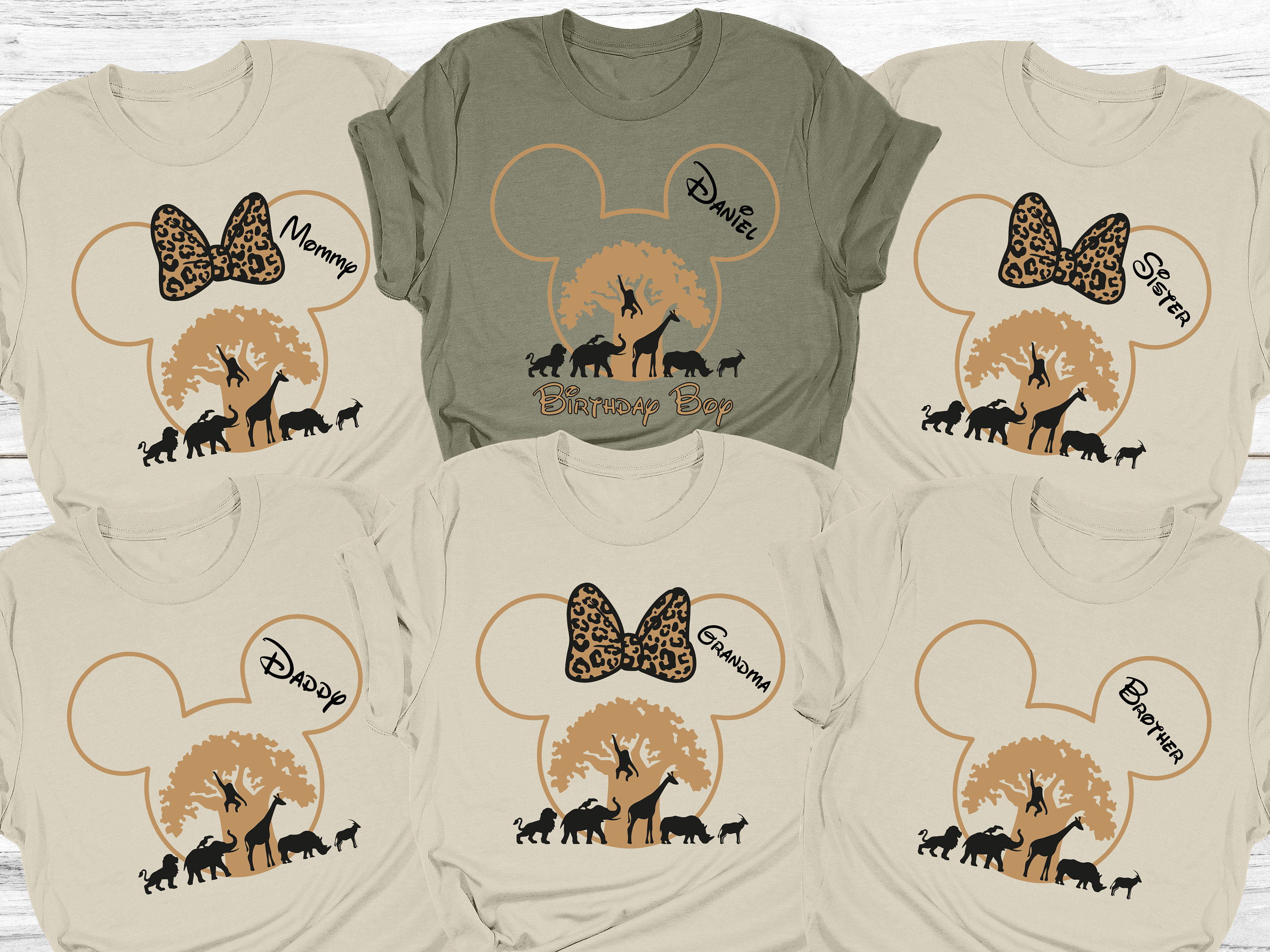 Custom Disney Animal Kingdom Shirts Safari Family Matching - Etsy Canada