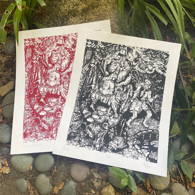 Screenprint - Etsy