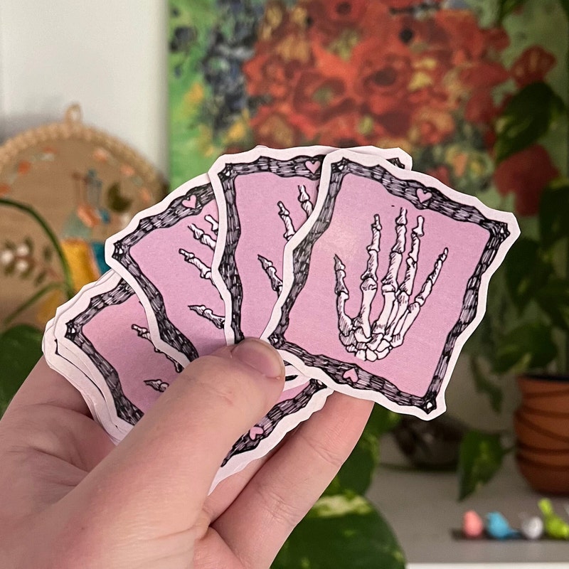 Hand Cut Stickers - Etsy