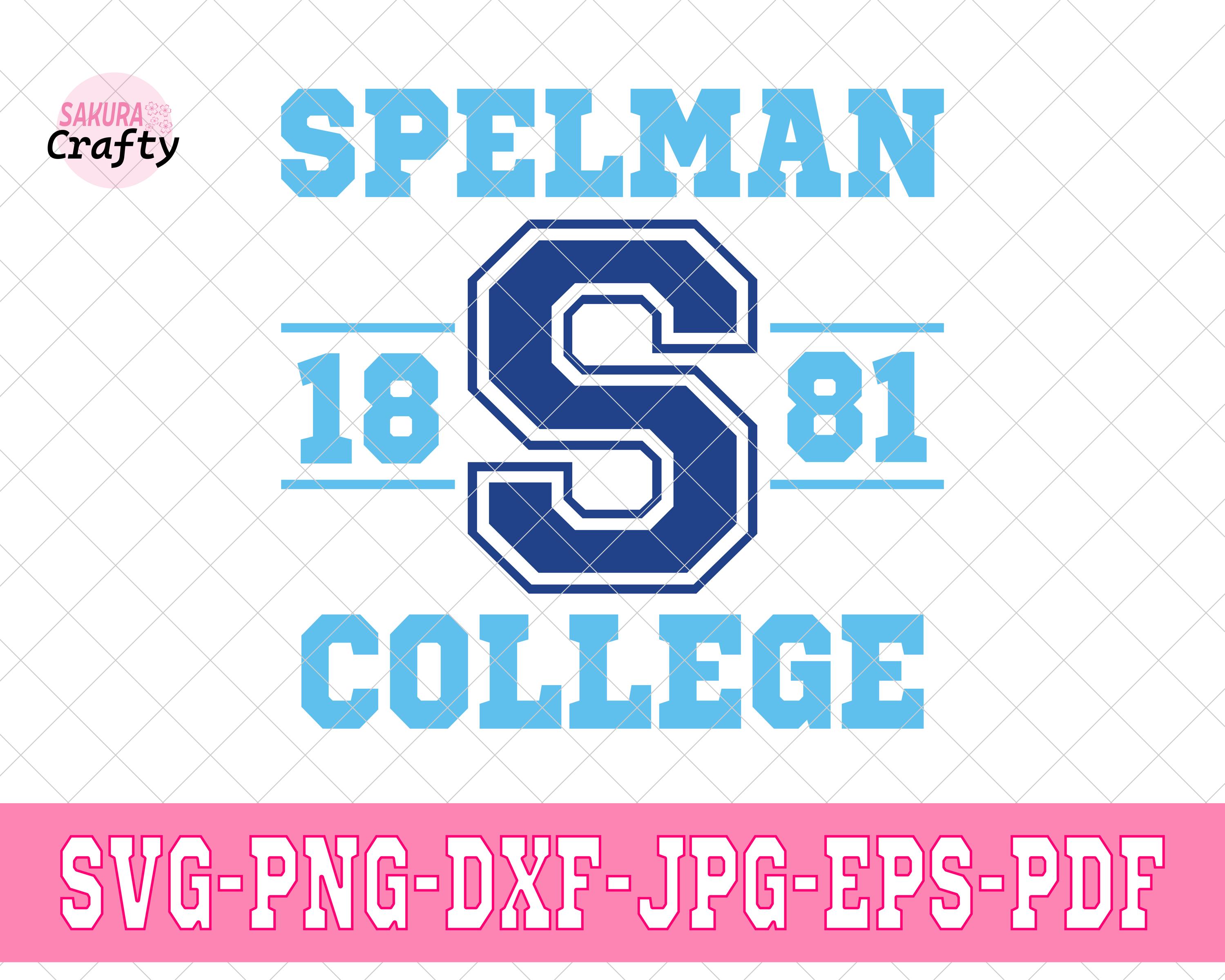 Spelman College Svg, S Svg, SC 1881 Svg, HBCU Svg, Clipart, Digital ...