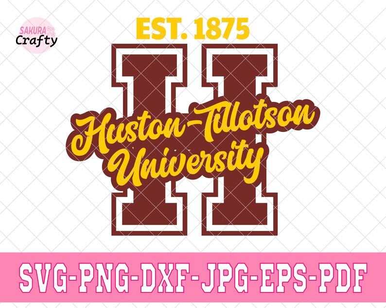 Huston Tillotson University Svg, H Svg, HTU Svg, Huston Tillotson 1875 ...