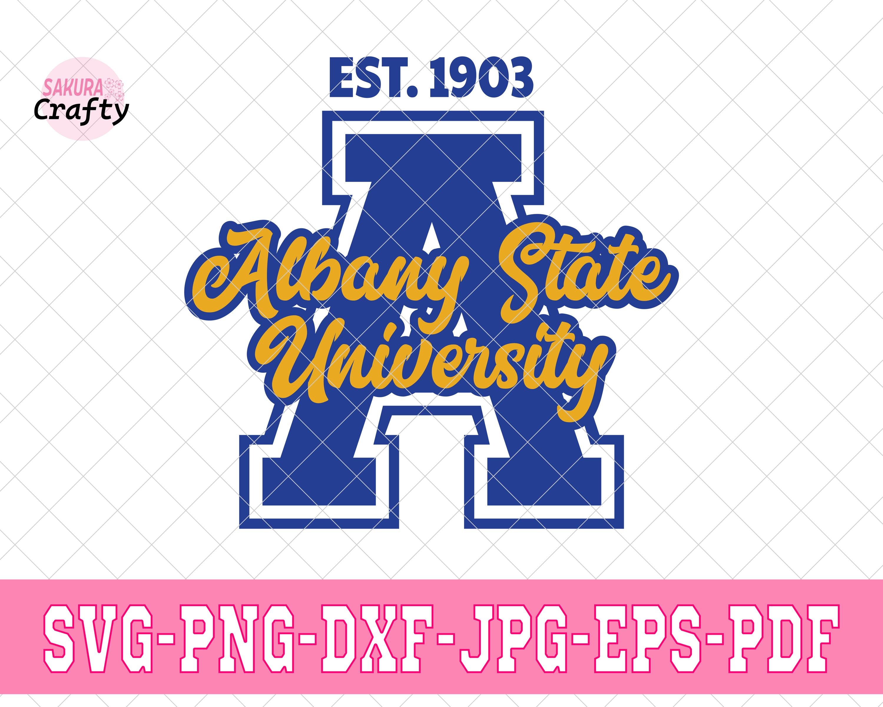 Albany State University Svg, A Svg, ASU Svg, Albany State 1903 Svg ...