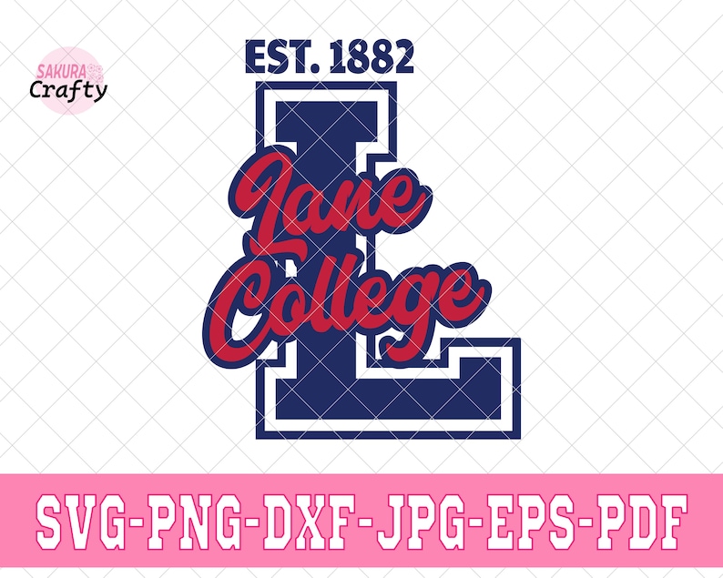 Lane College Svg, L Svg, LC Svg, Lane College 1882 Svg, HBCU Svg ...