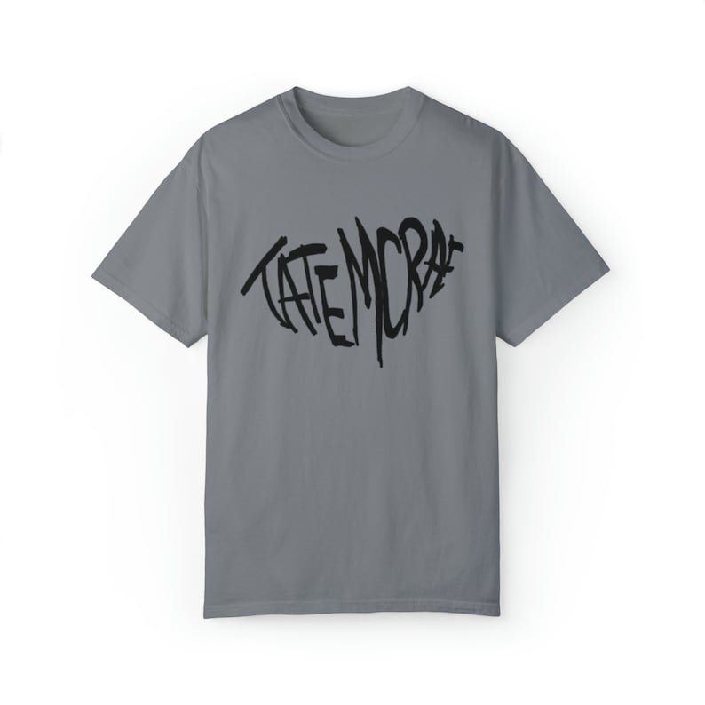 Tate Mcrae Merch Unisex Garment-dyed T-shirt - Etsy