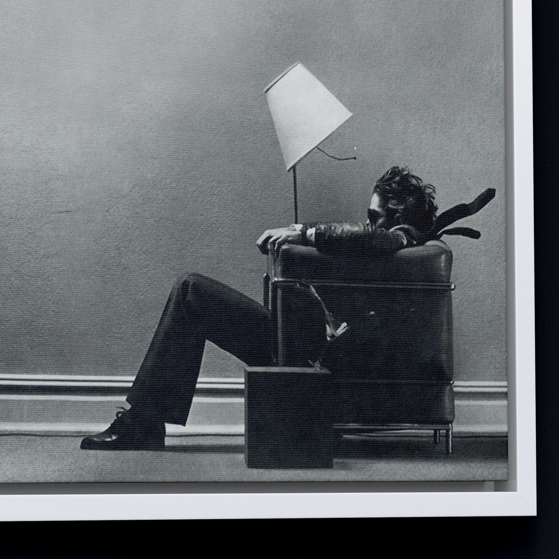 Blown Away Guy Maxell Ad 1979 Steve Steigman Canvas Decor, Music Poster ...