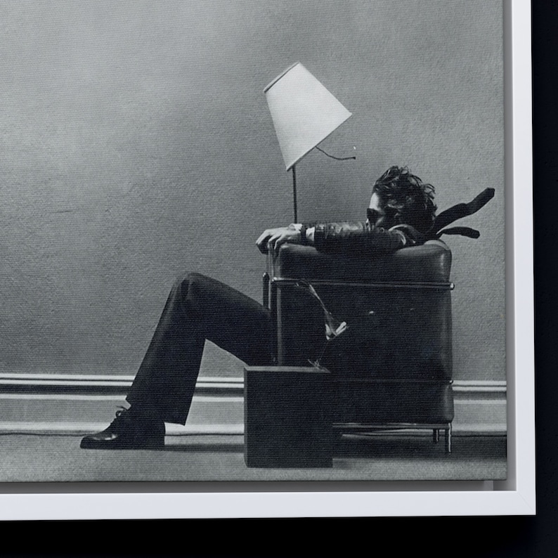 Blown Away Guy Maxell Ad 1979 Steve Steigman Canvas Decor, Music Poster ...