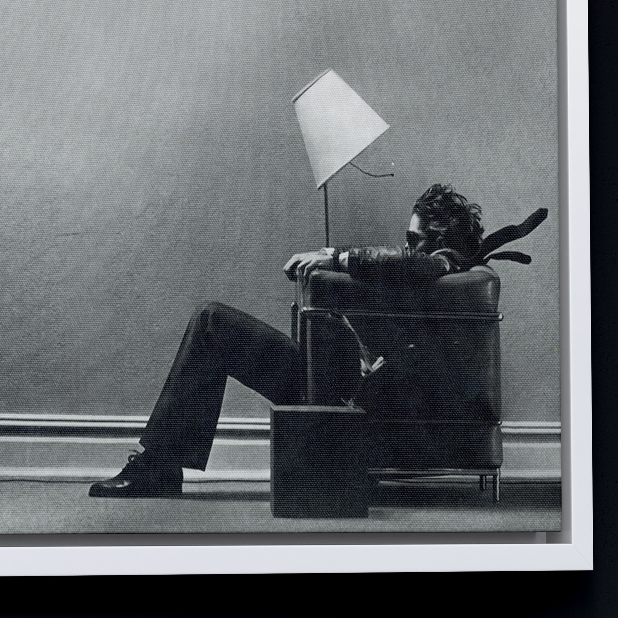 Blown Away Guy Maxell Ad 1979 Steve Steigman Canvas Decor, Music Poster ...