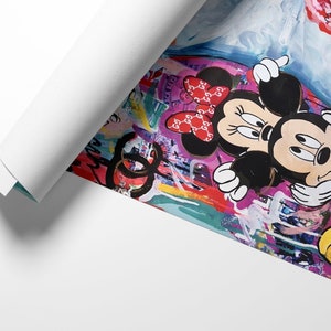 Banksy Style Marilyn Monroe Graffiti Pop Art, Bethe Queen, Marilyn ...