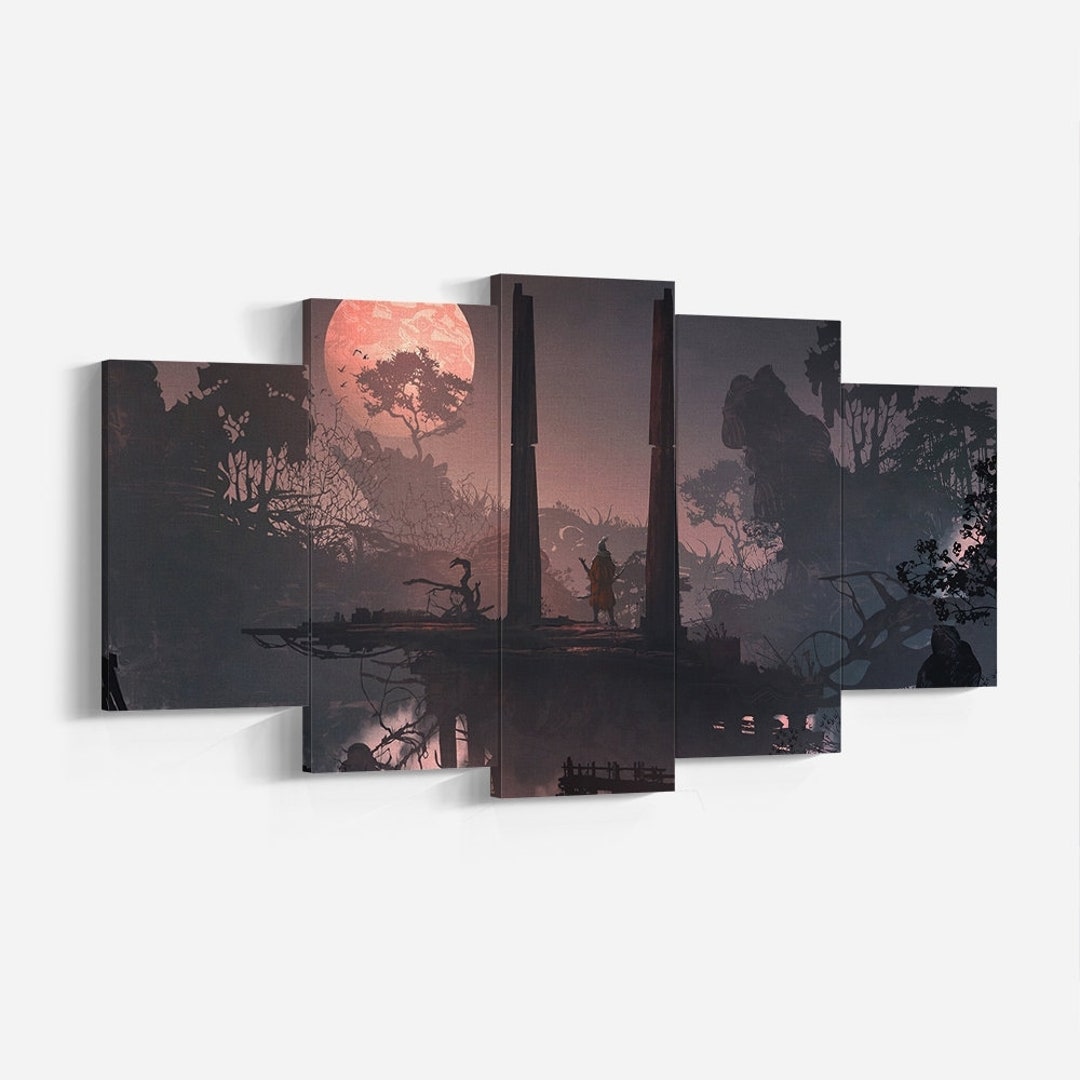 Sekiro Game Wall Decor 5 or 1 Piece Canvas Print Sekiro - Etsy