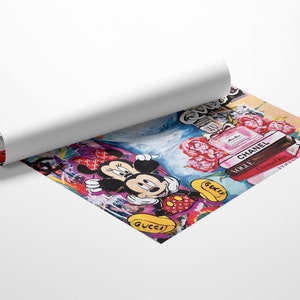 Banksy Style Marilyn Monroe Graffiti Pop Art, Bethe Queen, Marilyn ...