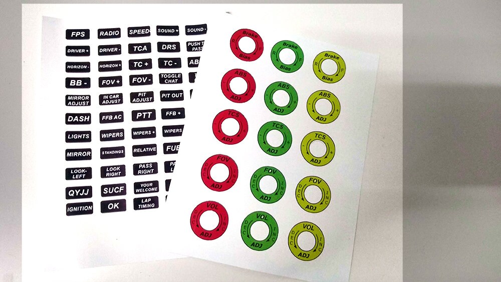 8 Button Simracing Button Box - Etsy