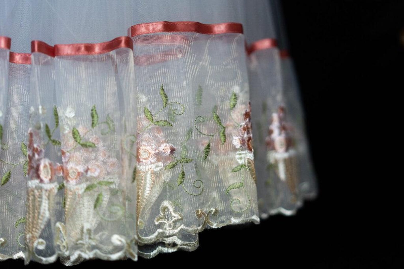 Peasant Style Professional Ballet Costume. Coral and Ivory. Perfect for ...
